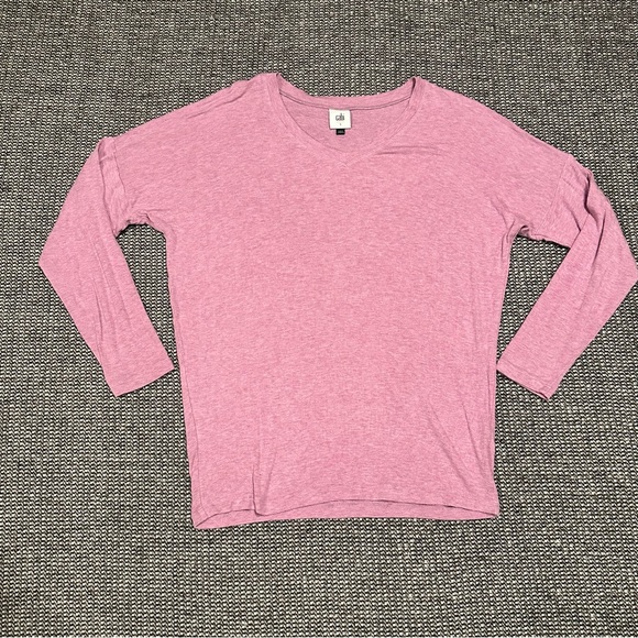 CAbi | Tops | Cabi Long Sleeve Pink Tee | Poshmark